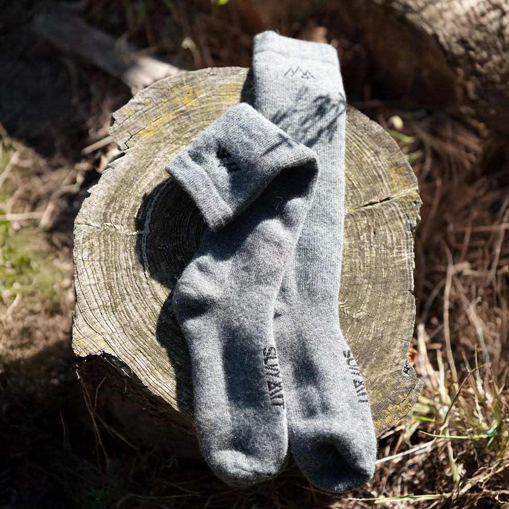 Alpaca Boot Socks for Hikers & Outdoor Enthusiast | Summit Alpaca Socks